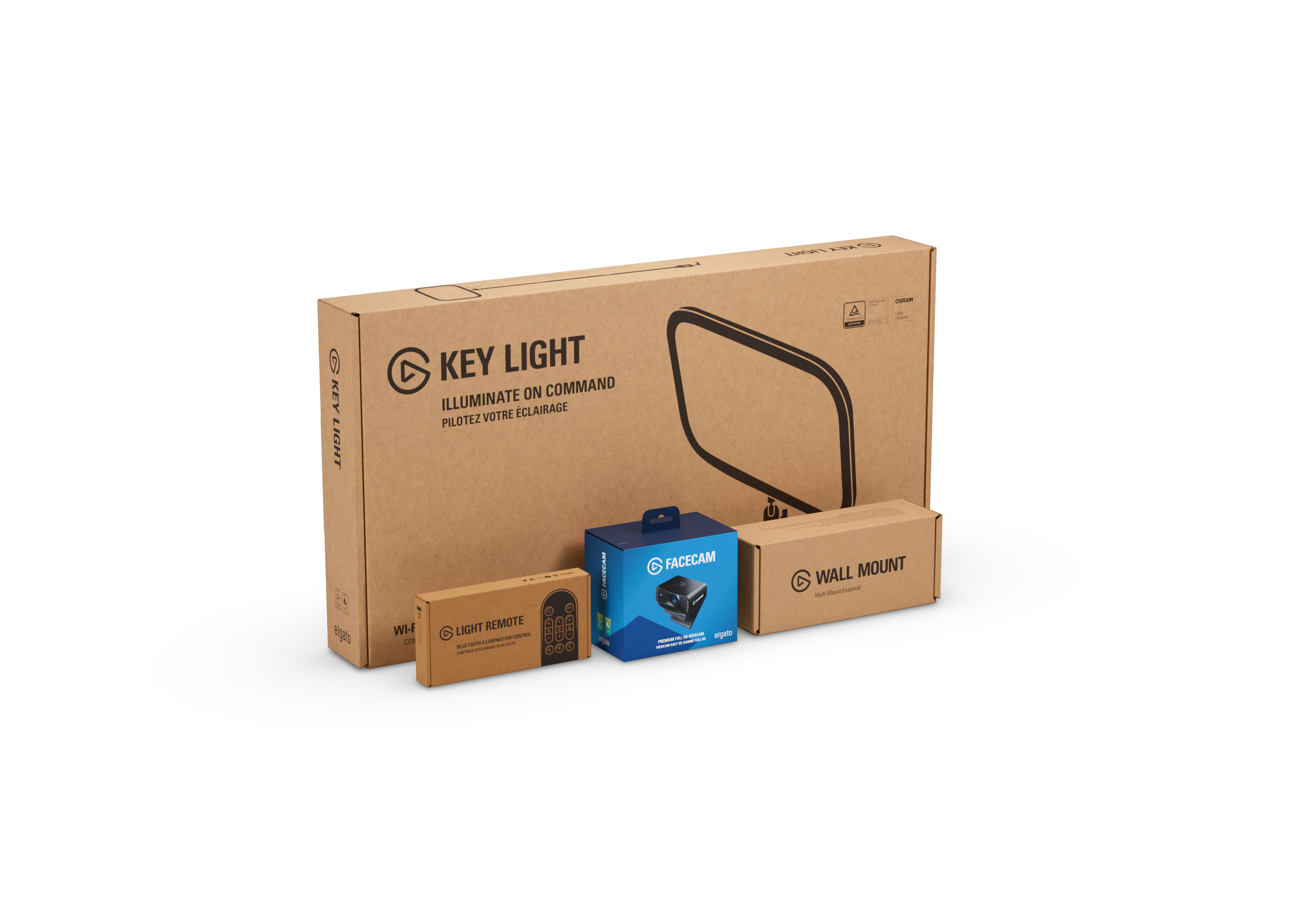 Key Light Solo Bundle - Wall HD | Elgato